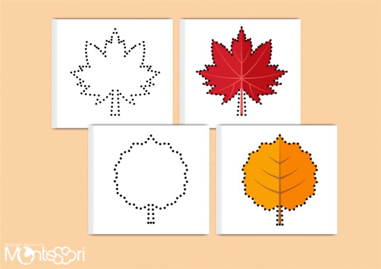 Poinçonnage Automne - BOUTIQUE DOCUMENTS MONTESSORI